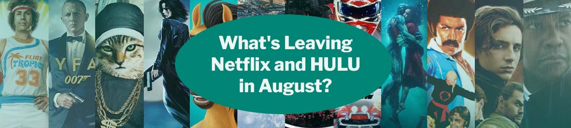 What's Leaving Netflix and Hulu in August? | New & Used Books From ...